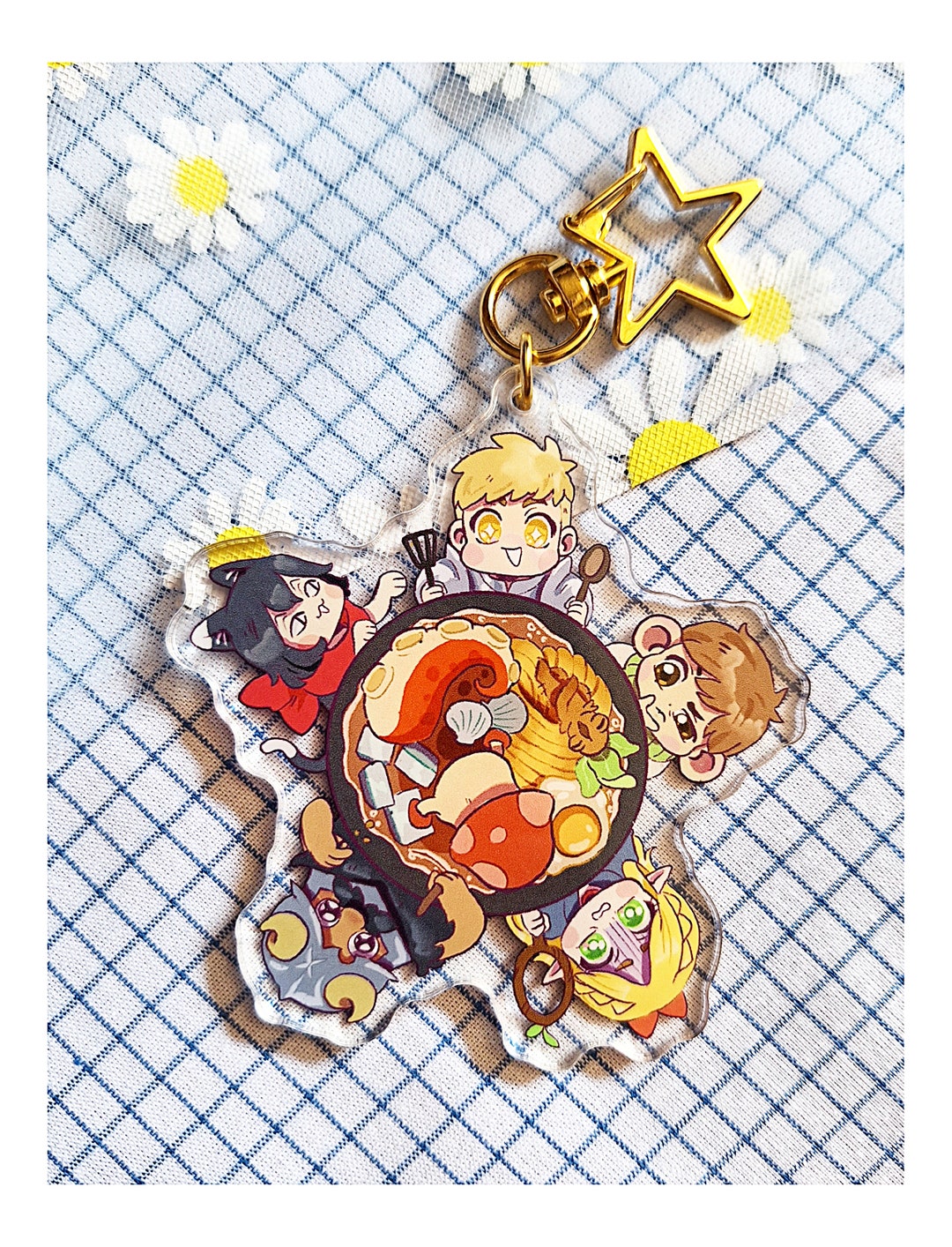 Dungeon Meshi Keychain - Etsy