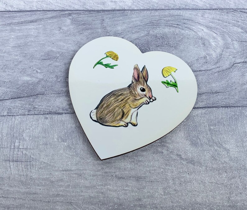 Coaster, Bunny, Rabbit, Drinks Coaster, Dinner Ware, Kitchen Ware, Cork ...