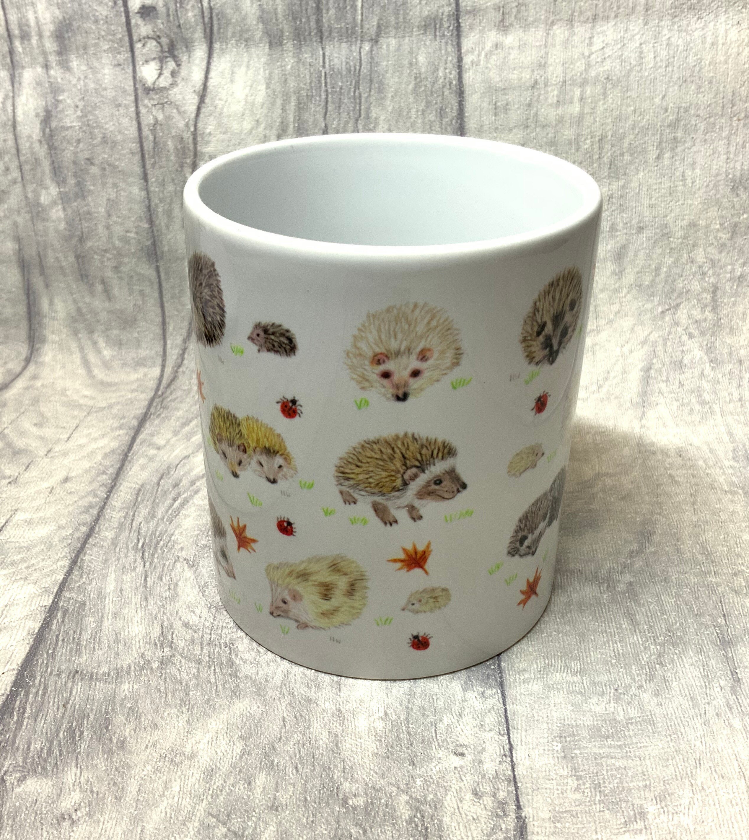 Mug, Hedgehog Mug, Hedgehog, Hedgehog Gifts, Ceramic Mug, Kitchenware ...