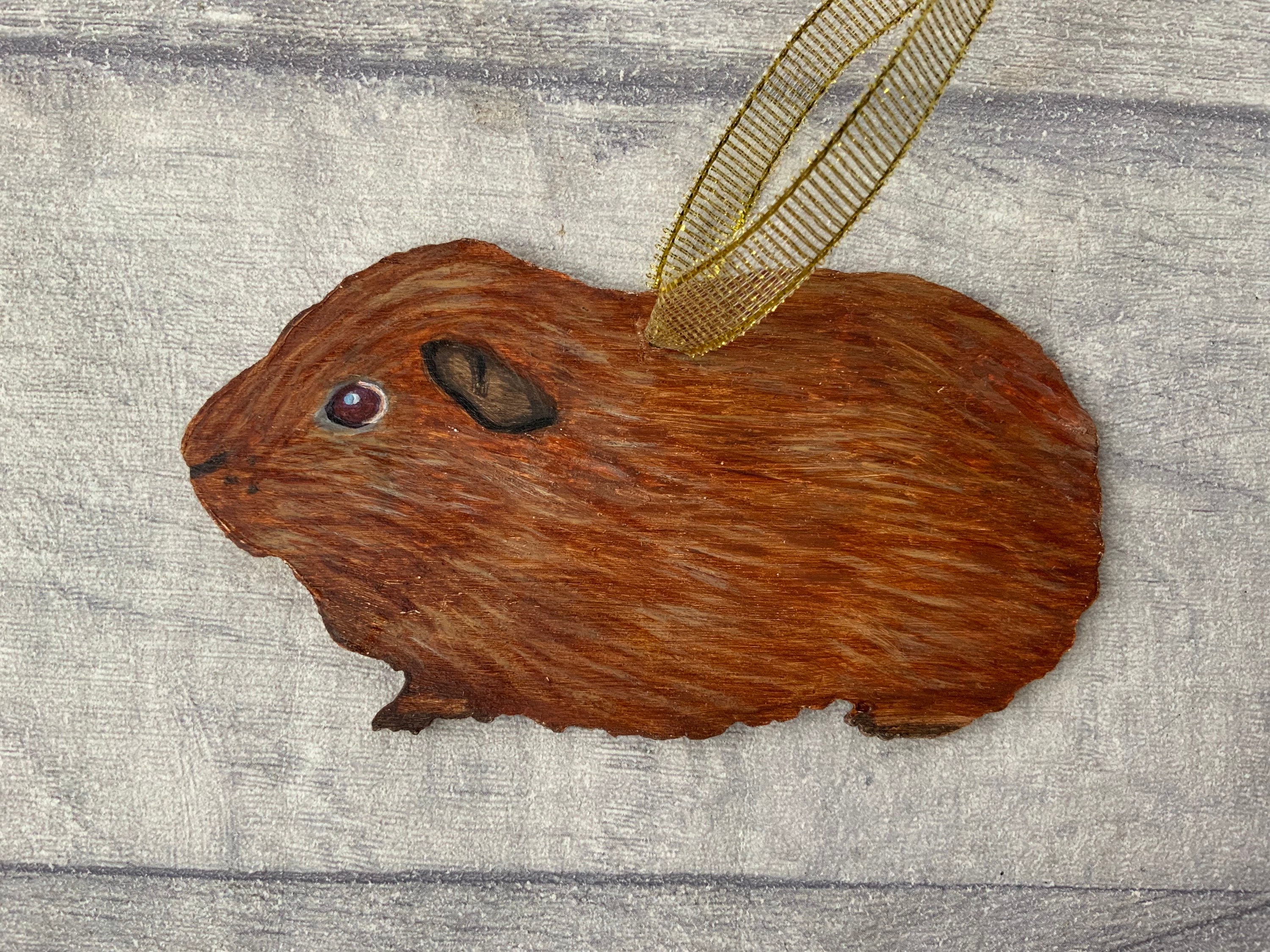Guinea Pig Custom Pet Portrait Guinea Pig Personalised - Etsy Canada