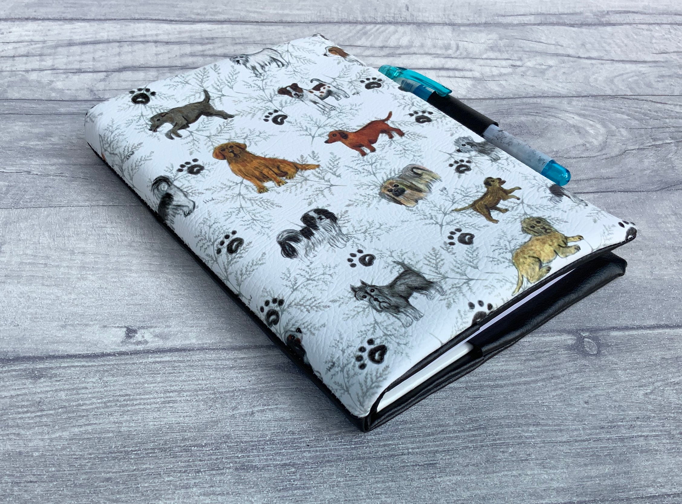 Dog/ Notebook Cover/ A5 Notebook/ Terrier/ Dog Gifts/ Diary | Etsy
