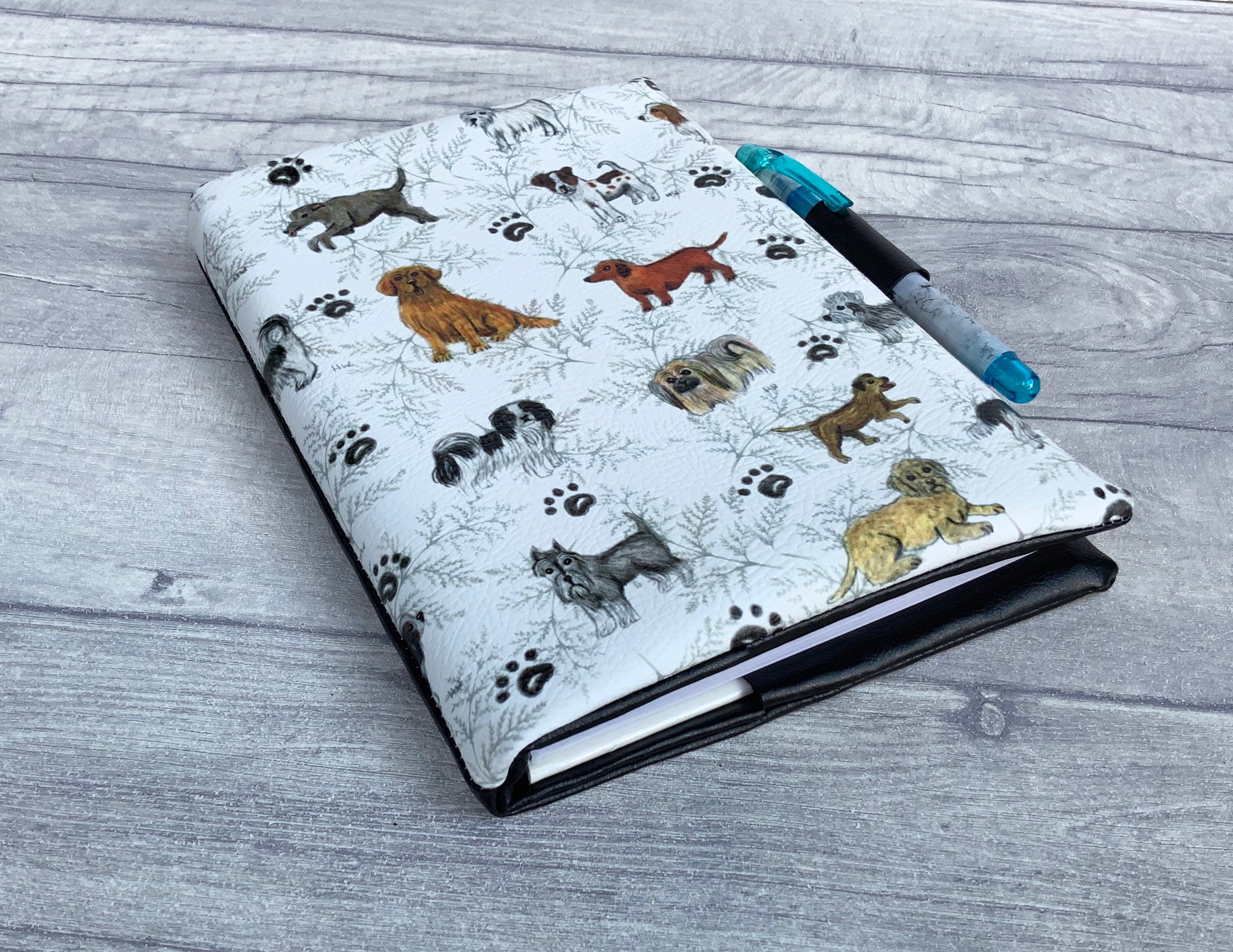 Dog/ Notebook Cover/ A5 Notebook/ Terrier/ Dog Gifts/ Diary | Etsy