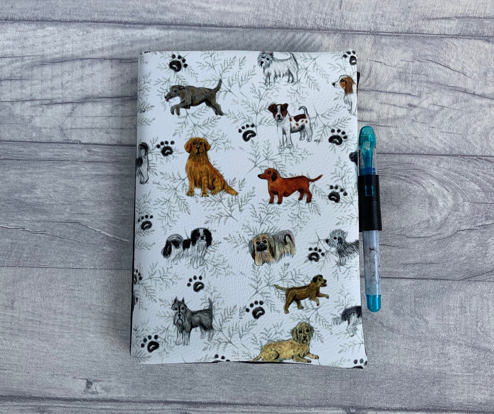 Dog/ Notebook Cover/ A5 Notebook/ Terrier/ Dog Gifts/ 2023 Diary Cover ...
