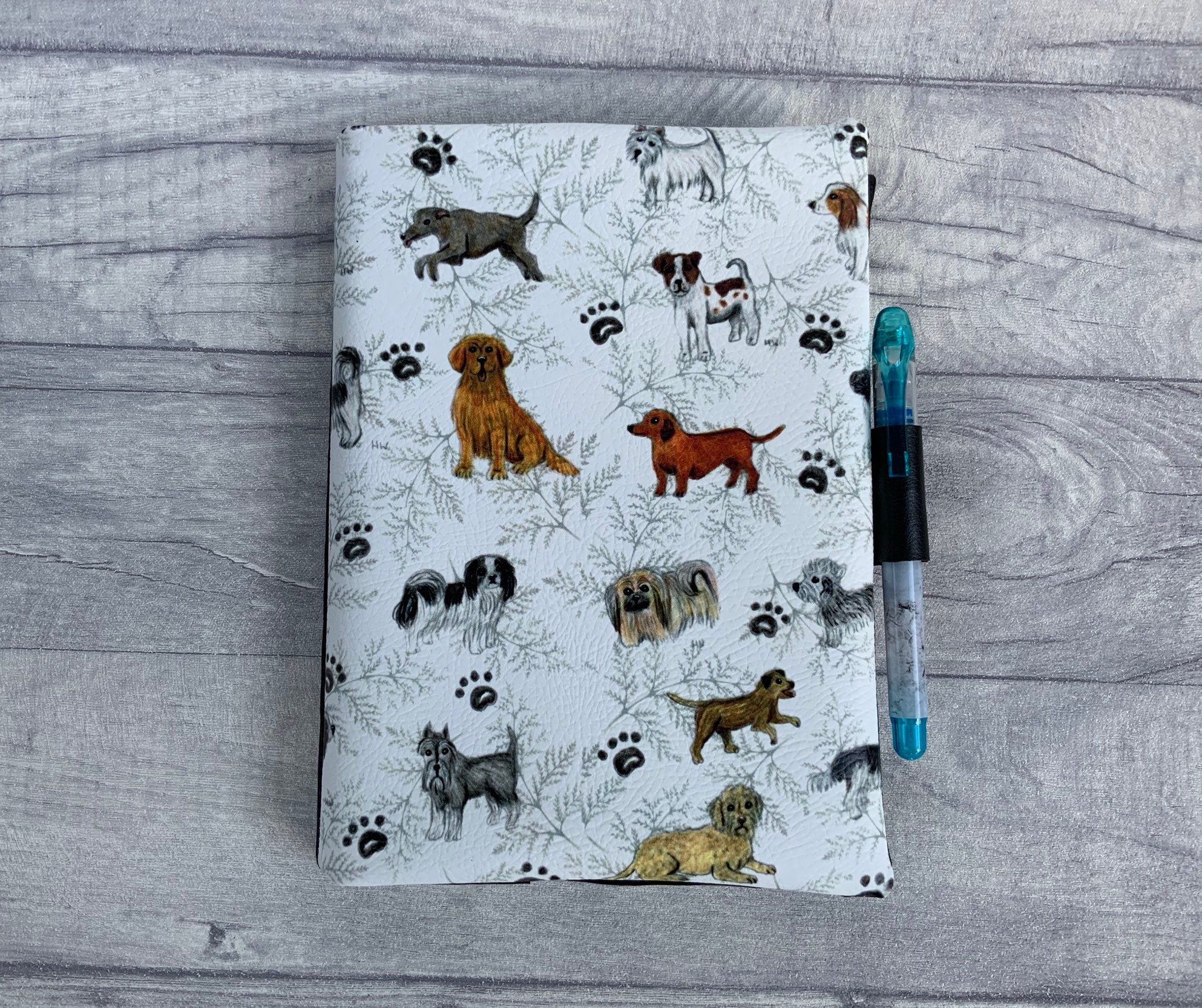 Dog/ Notebook Cover/ A5 Notebook/ Terrier/ Dog Gifts/ Diary | Etsy