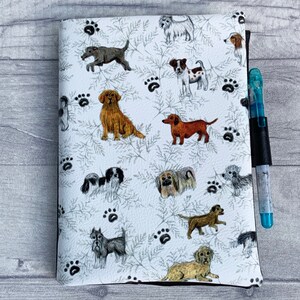 Dog/ Notebook Cover/ A5 Notebook/ Terrier/ Dog Gifts/ 2023 Diary Cover ...