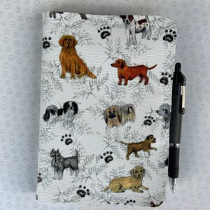 Dog/ Notebook Cover/ A6 Notebook/ Dog Lover Gifts/ Isolation Gifts ...