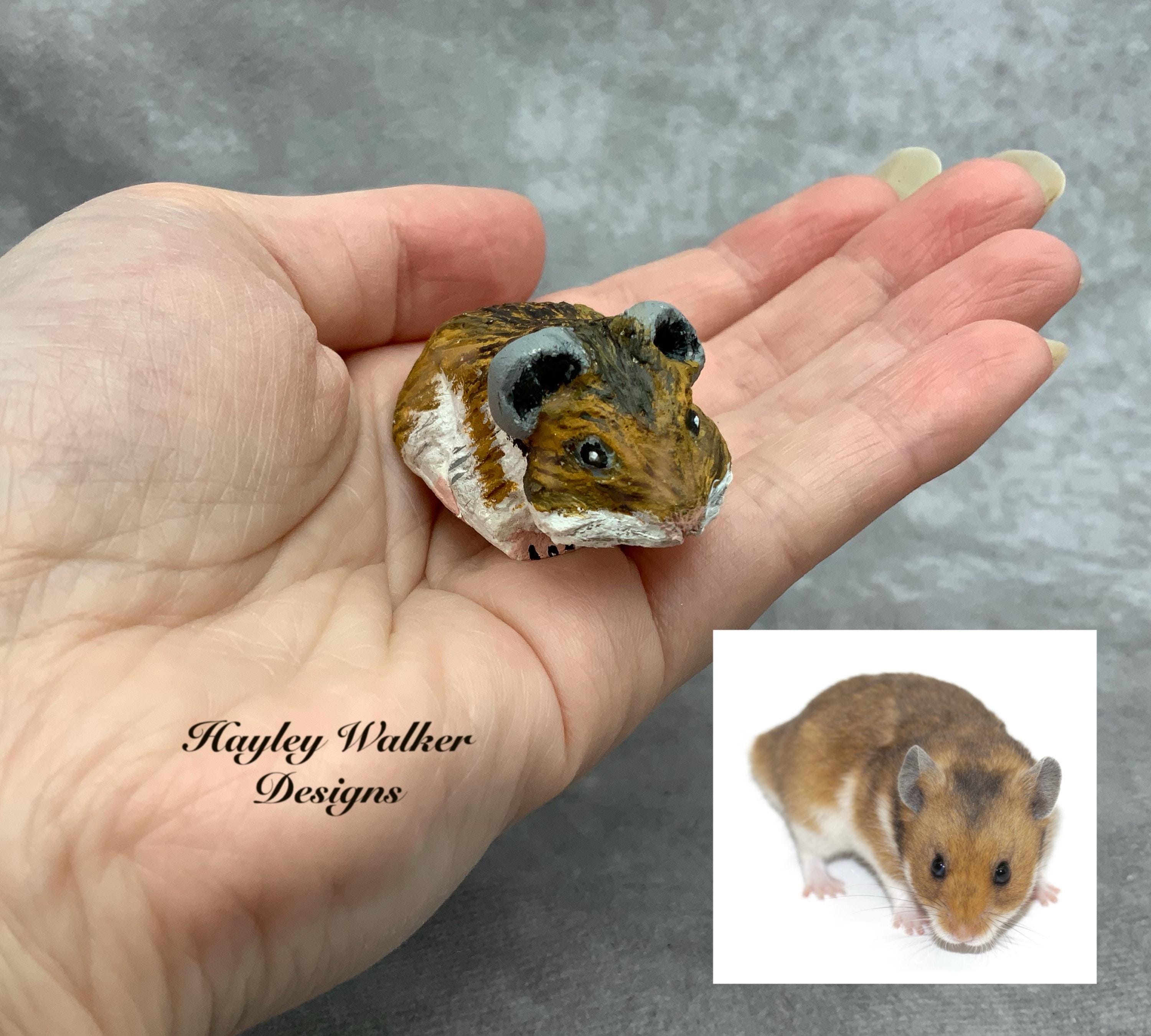 Custom Hamster Sculpture, Hamster Ornament, Hamster Gifts, Pet Loss ...