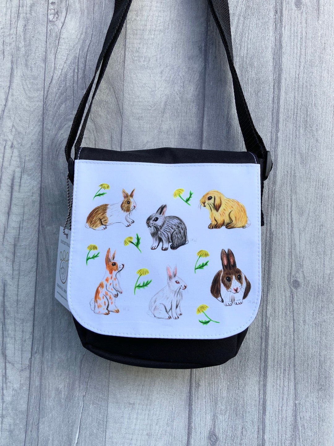 New Rabbit Bunny Messenger Bag Handbag Bag Shoulder Bag - Etsy