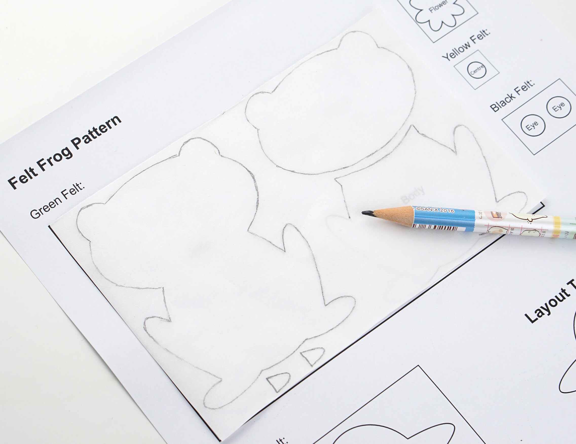 Cute Felt Frog Sewing Pattern With Full Instructions Instant PDF ...