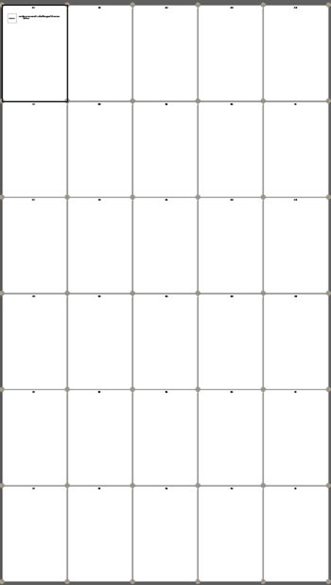 Illustration Digital Sewing Pattern Template A4 Template for Print AI ...