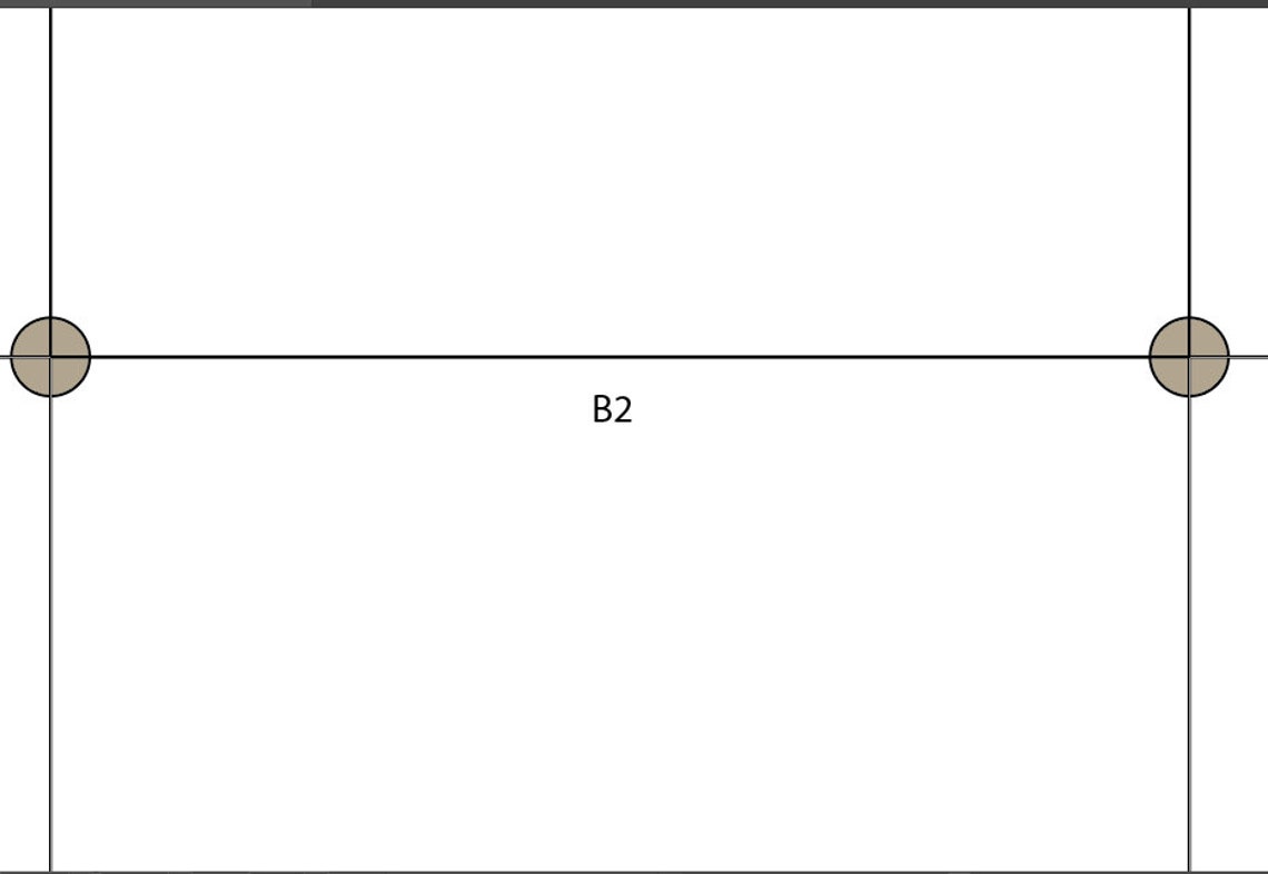 Illustration Digital Sewing Pattern Template A4 Template for Print AI ...