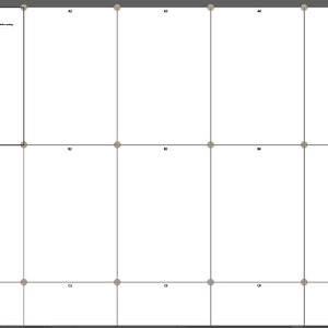 Illustration Digital Sewing Pattern Template A4 Template for Print AI ...