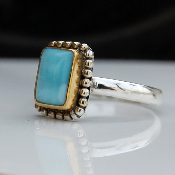 Larimar Gold - Etsy