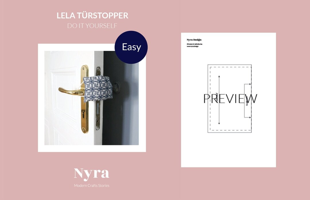 DIY: Door Stop Sewing Pattern - Etsy