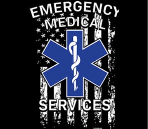 Emergency Medical Services EMS Flag Shirt - Etsy