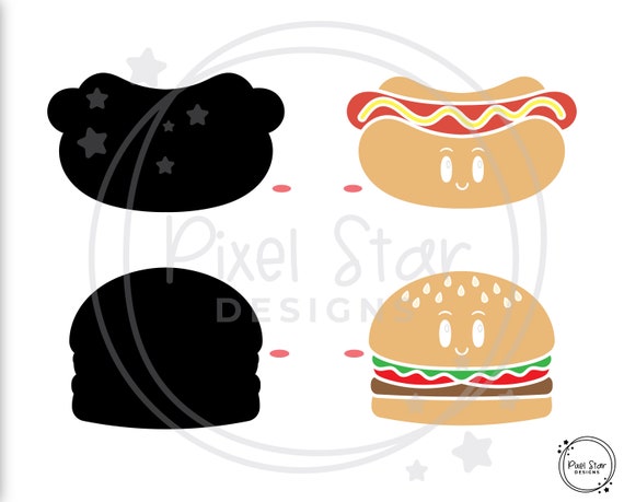 Hamburgers And Hotdogs Clipart