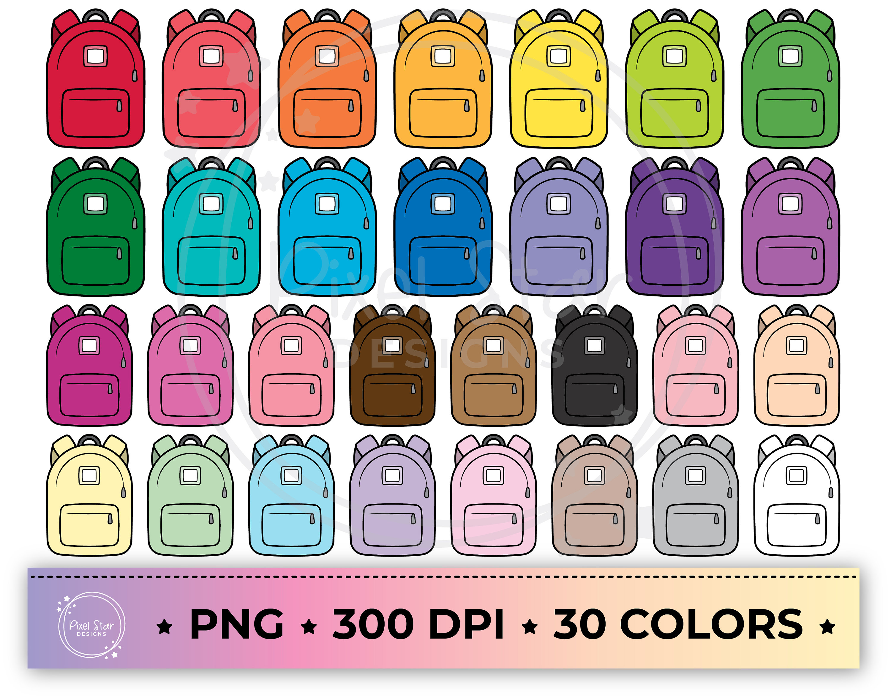 School Bag Clipart Png