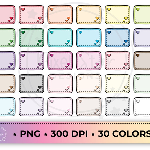 Half Box Clipart - Etsy