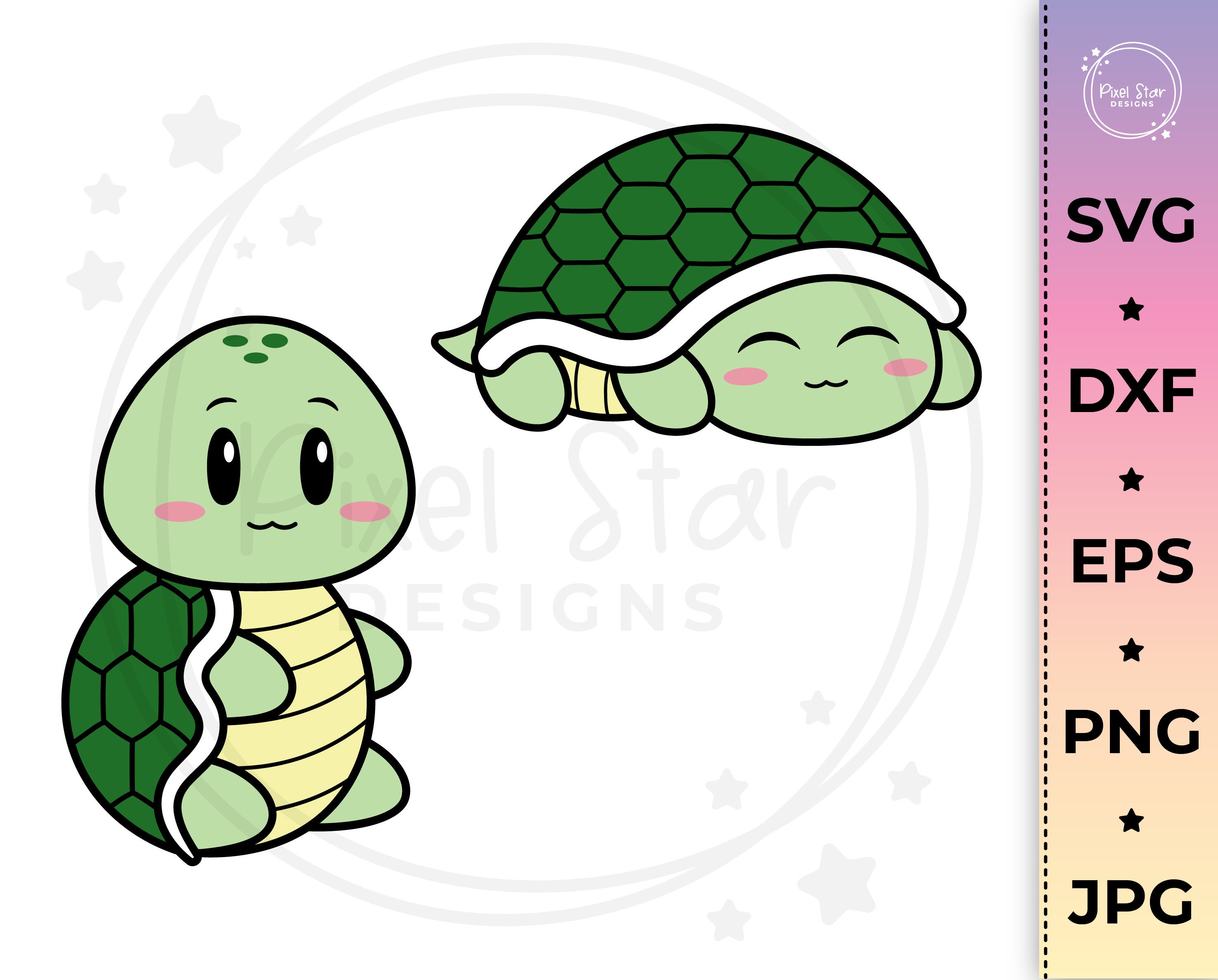 Cute Baby Turtle Clipart