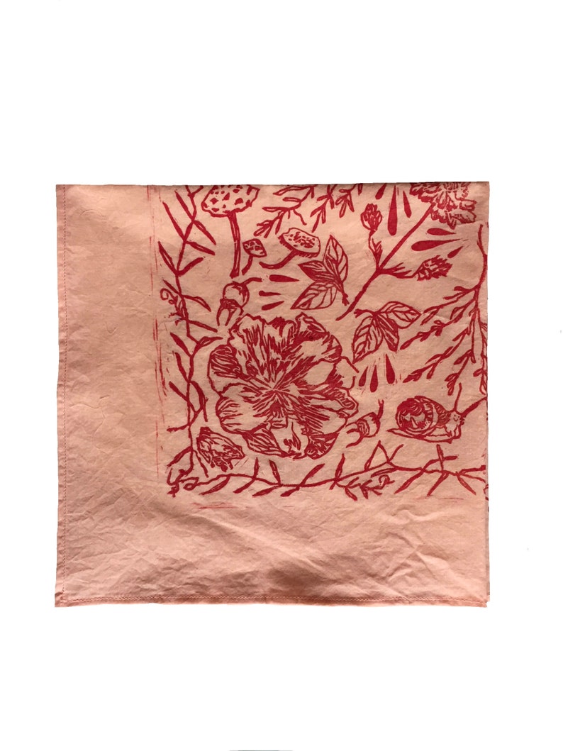 The Texas Bandana made to Order Hand Printed Bandana - Etsy