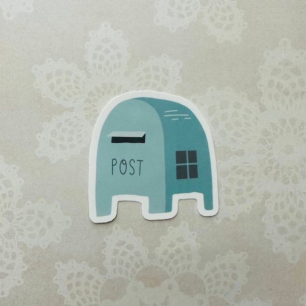 Mailbox Sticker - Etsy