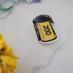 35mm Roll of Film Glossy Sticker, Die Cut Sticker - Etsy