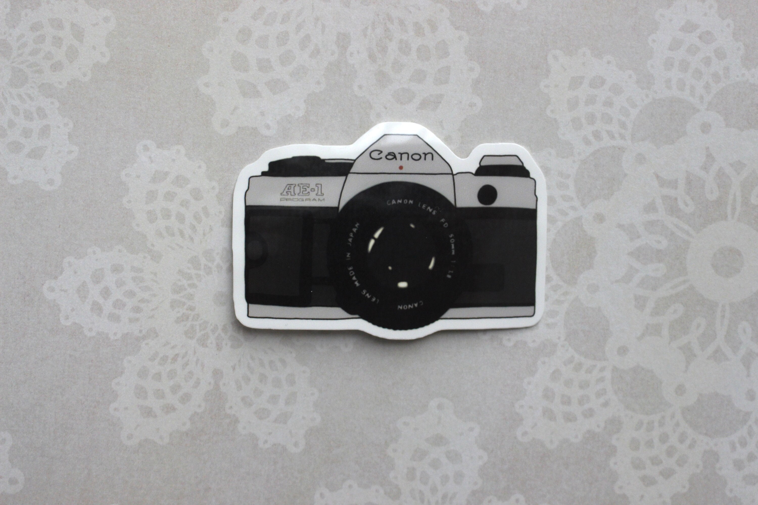 Canon AE-1 35MM Film Camera Glossy Sticker Canon Camera - Etsy