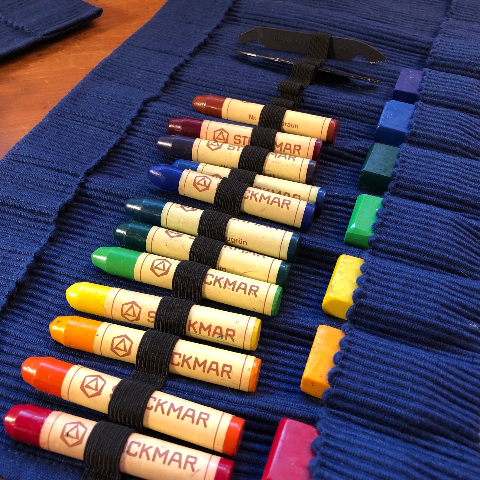 Custom Crayon Rolls for Rising Waldorf Grade One Class of "ls" - Using ...