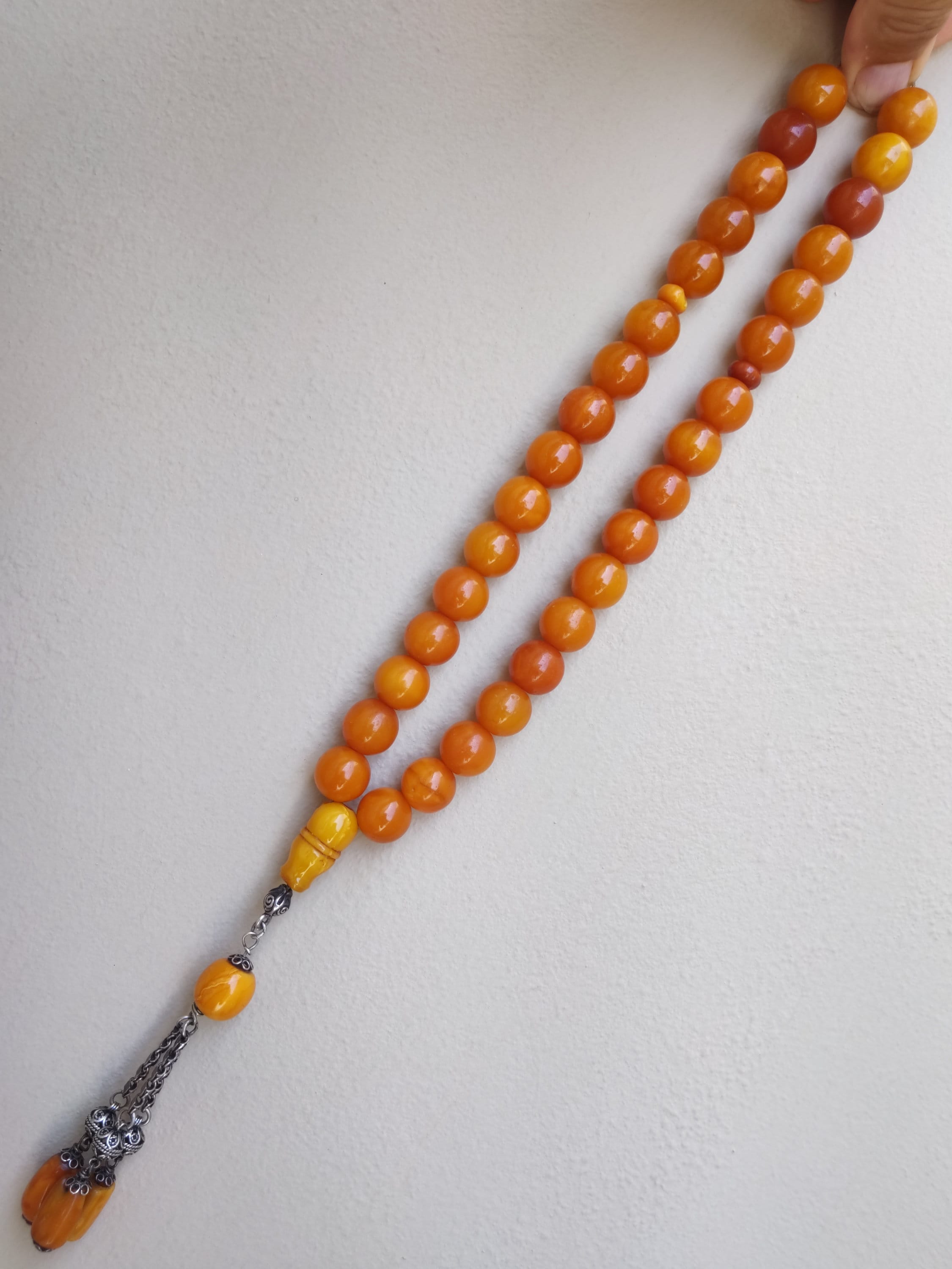 The Kahraman Amber Tesbih Worry Prayer Beads!!! This is One Piece in ...