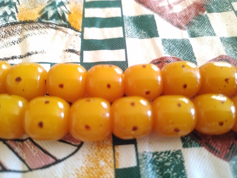 Misteka Faturan Bakelite German Amber Worry Prayer Beads - Etsy