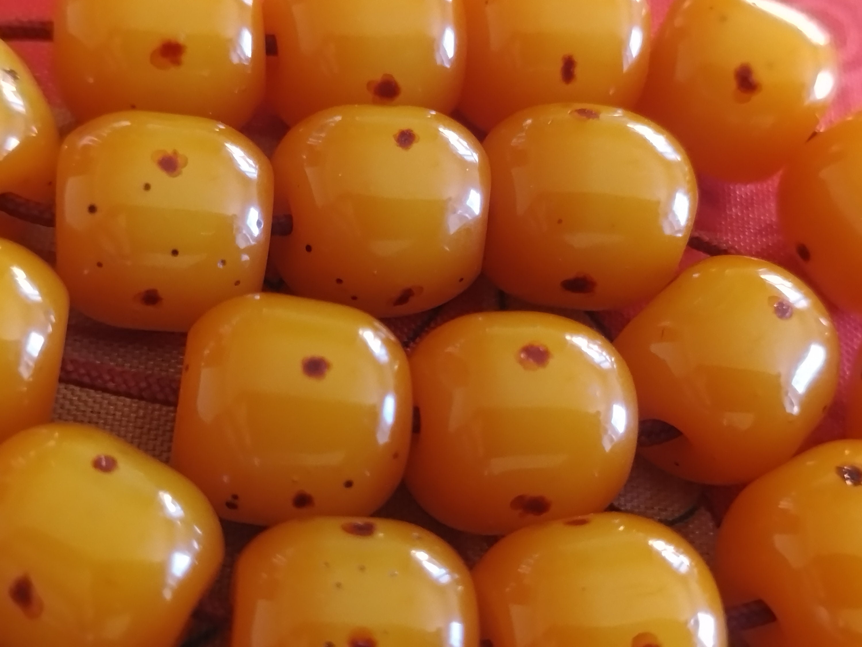 Misteka Faturan Bakelite German Amber Worry Prayer Beads Tesbih ...
