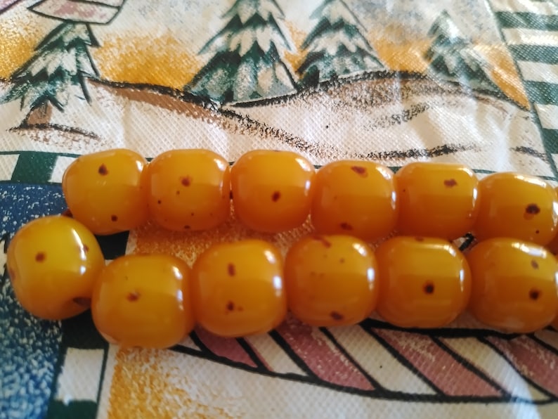 Misteka Faturan Bakelite German Amber Worry Prayer Beads Tesbih ...