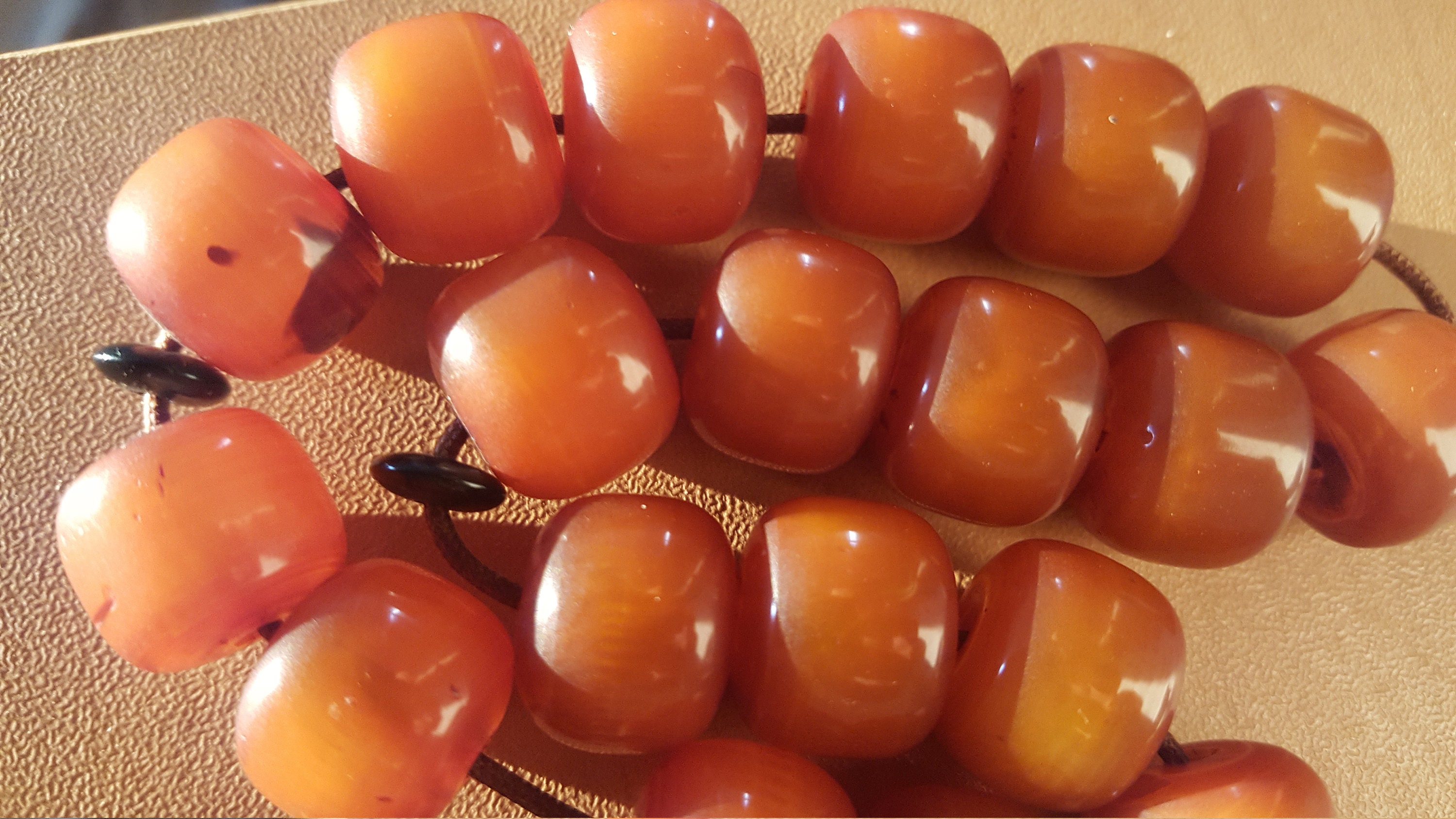 Faturan Amber Beads Very Old Vintage Rare Genuine Original - Etsy