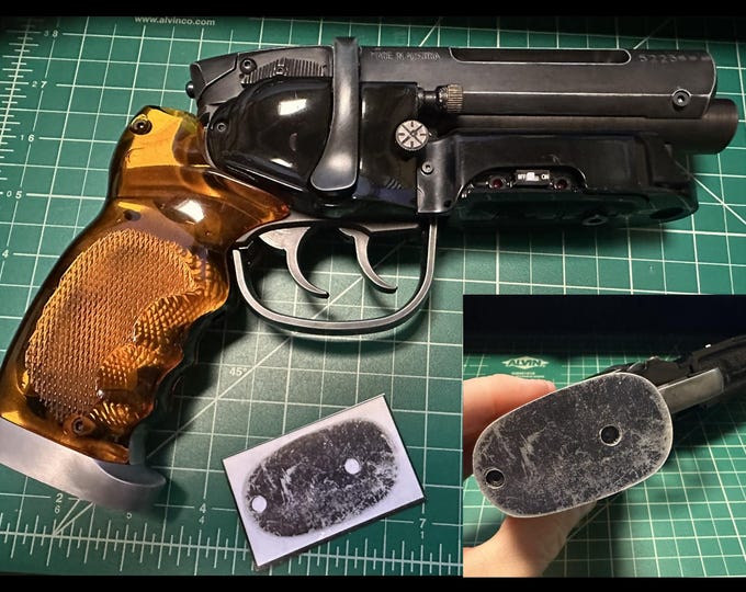 Blade Runner Blaster Weathering Decal - Etsy