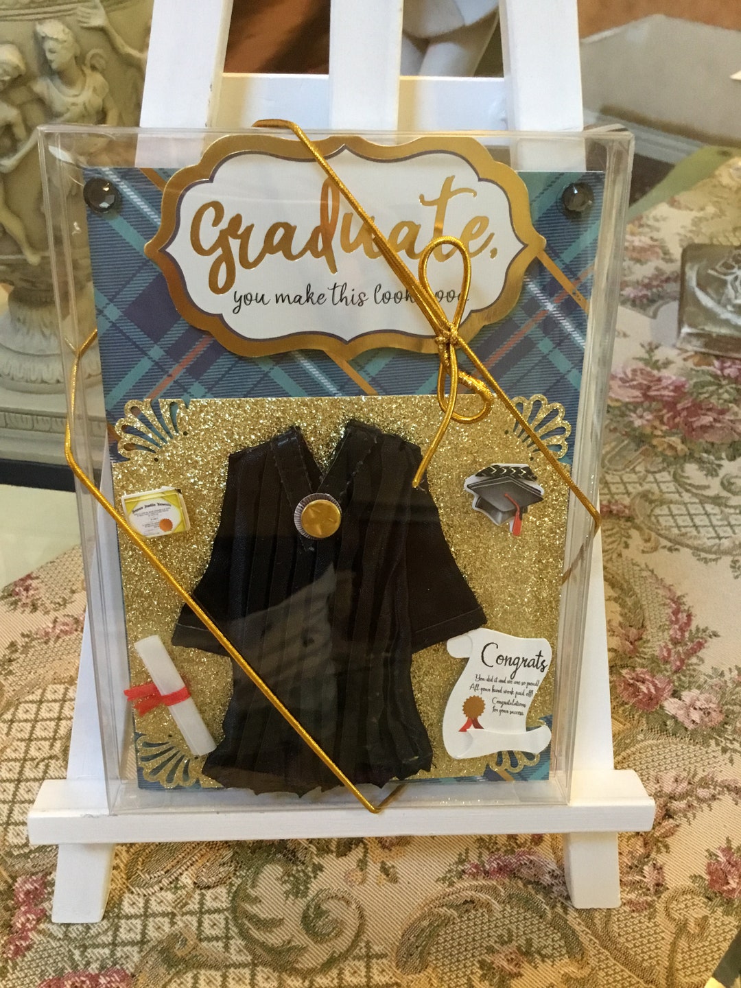 3D Graduation Card - Etsy