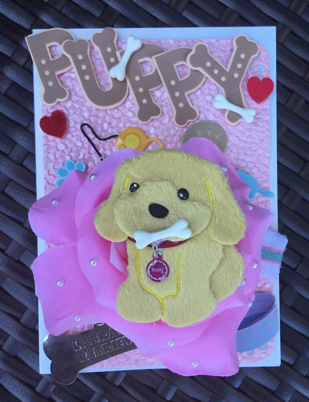 3D Dog Handmade Pop up Card - Etsy