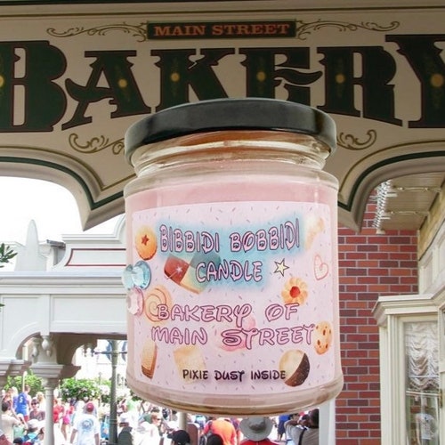 Gastons Tavern Cinnabon 8 Oz Glass Candle Jar Disney - Etsy