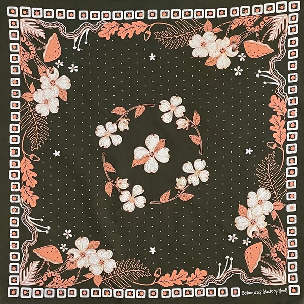 Flower Bandana - Etsy