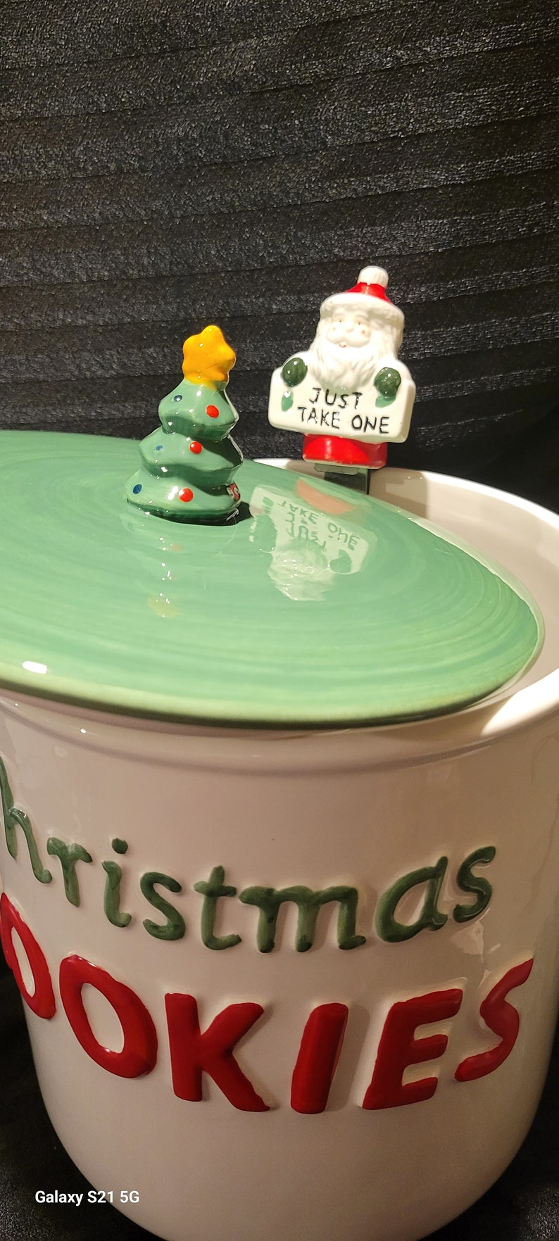 Christmas Cookie Jar - Etsy