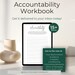 Accountability Workbook Self-therapy Self-care Emotional Healing ...