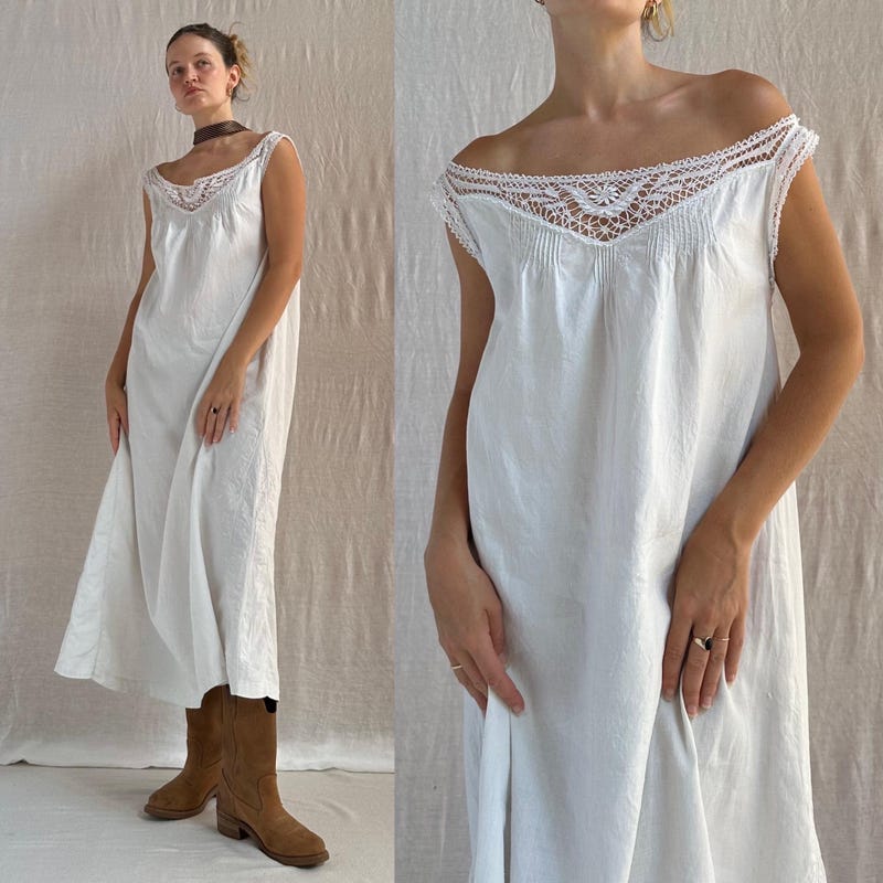 Crochet Nightgown - Etsy
