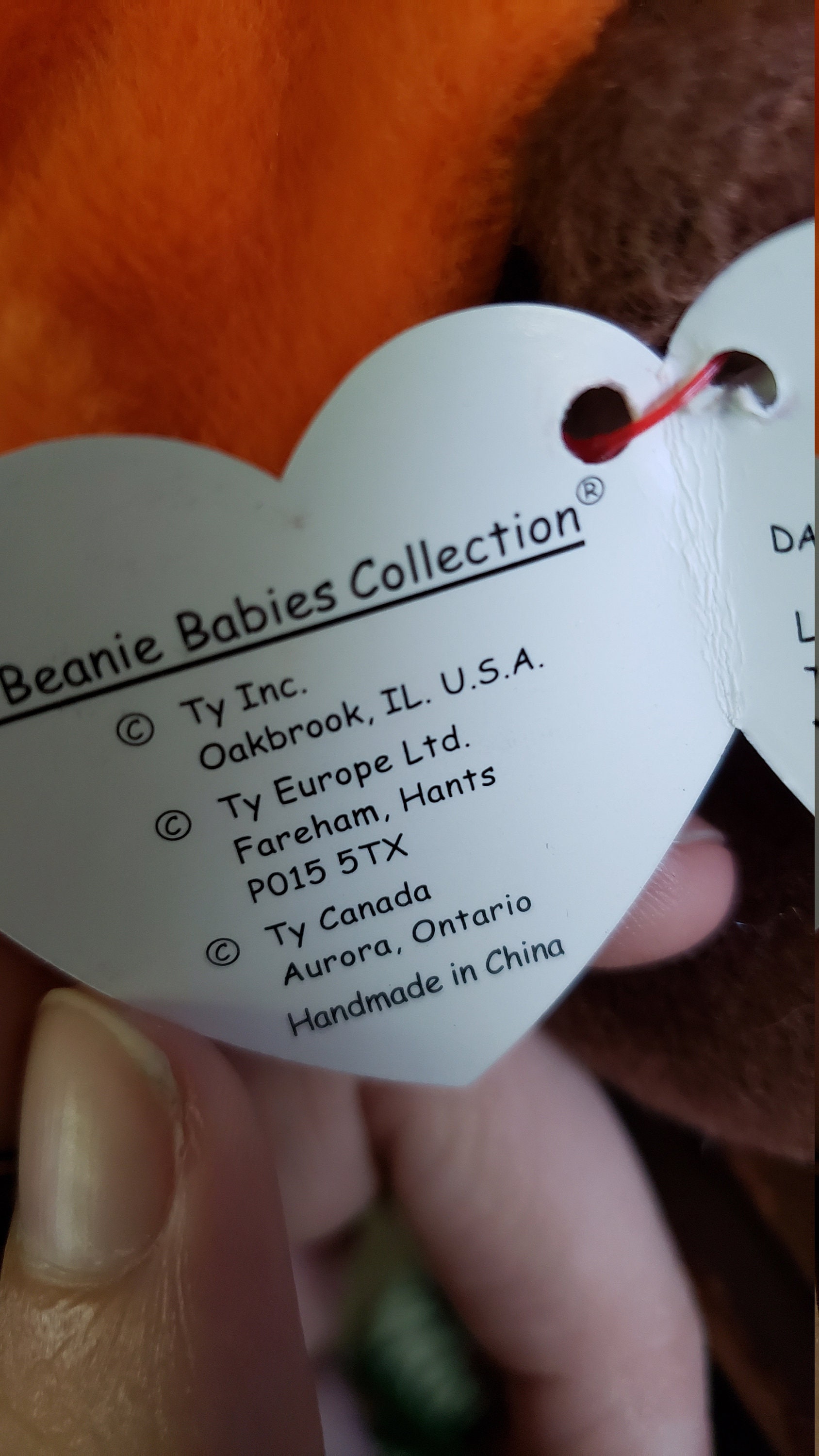 1993 Beanie Baby-Chocolate - Etsy España