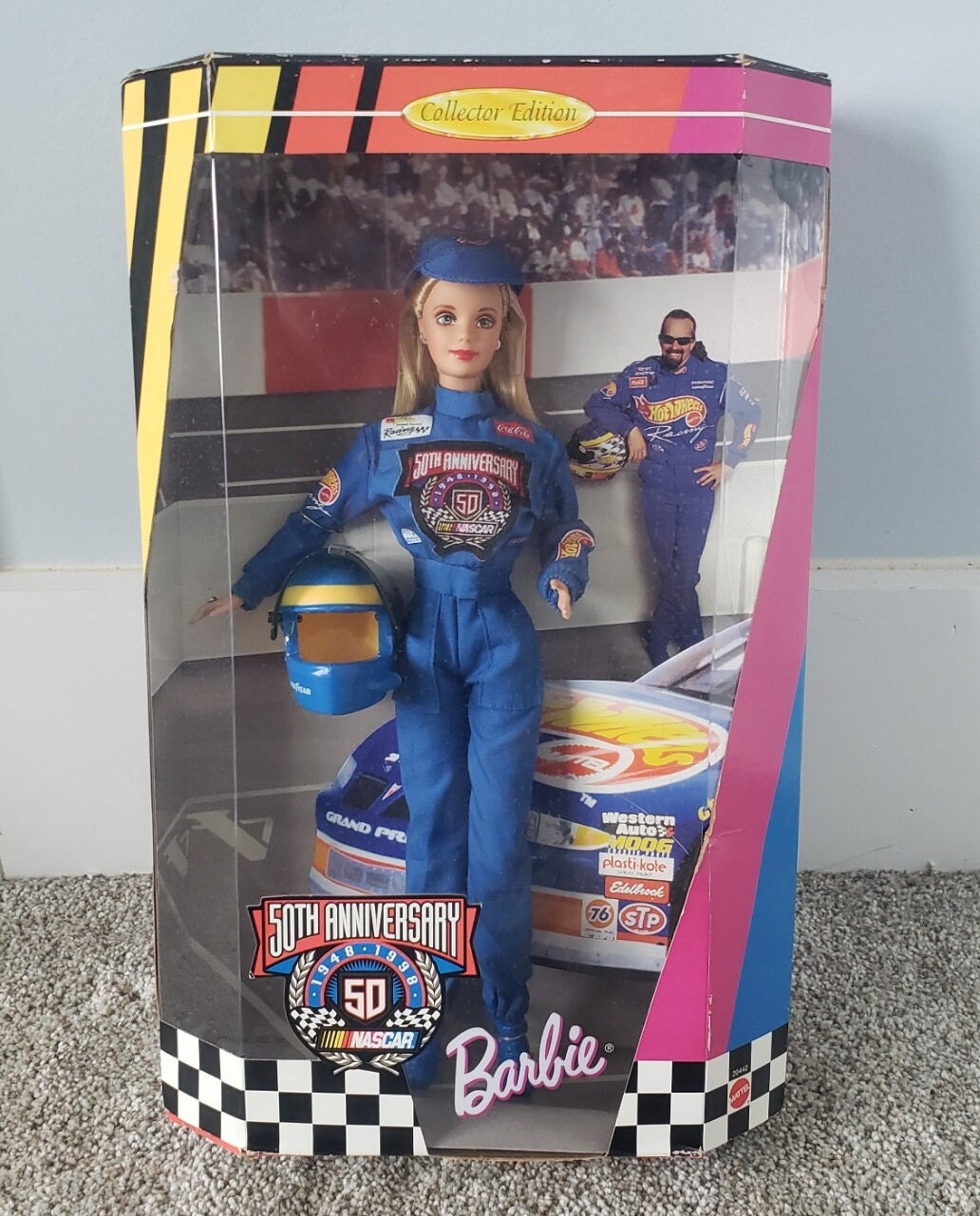 Barbie 50th Anniversary Nascar Barbie Doll - Etsy
