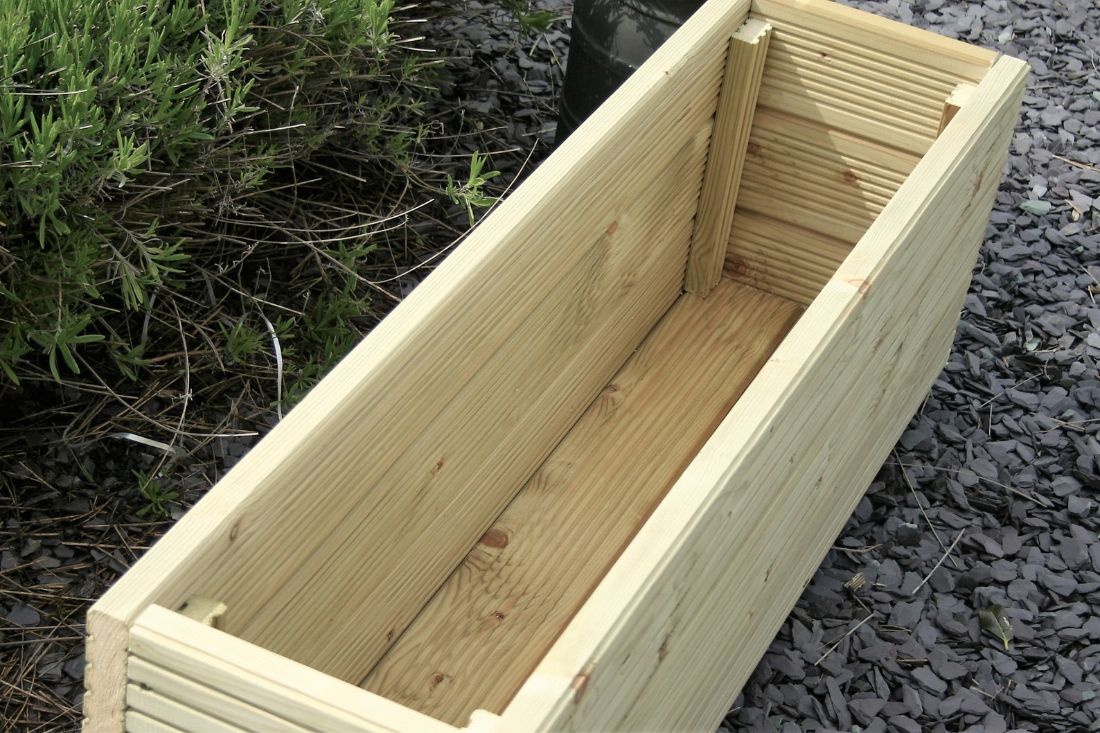 Extra Large Tall Deep Wooden Garden Trough Patio Planter - Etsy
