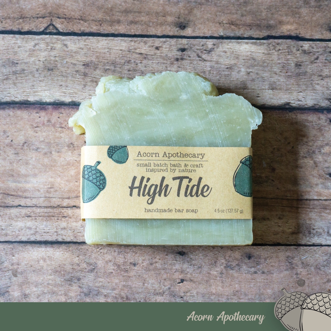 High Tide Bar Soap, Soap for Men, Beach House Gift, Ocean Theme, Beach ...