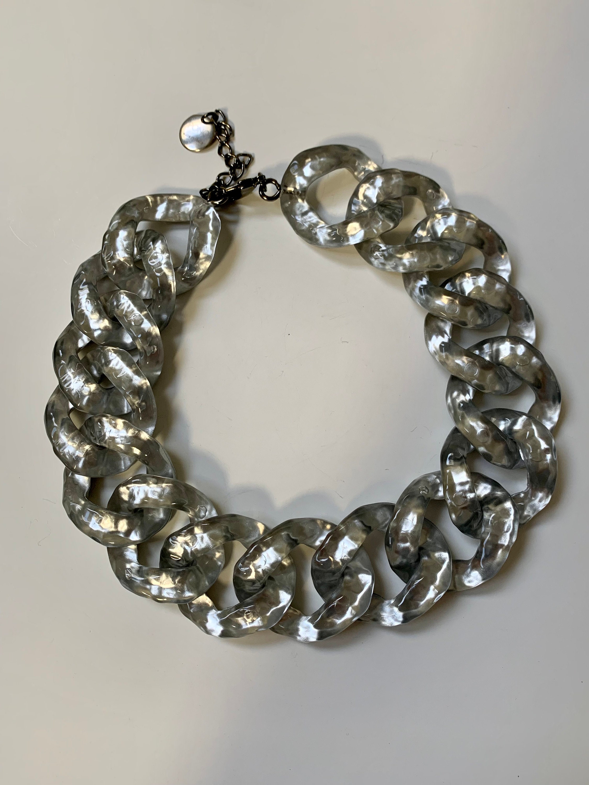 Mod Necklace Pono Italian Designer Pop Culture Double Sided Necklace in ...