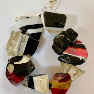 Vintage Sobral Bracelet Brazilian Designer in Paris Red Multicolor ...