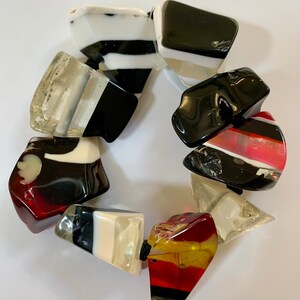 Vintage Sobral Bracelet Brazilian Designer in Paris Red Multicolor ...