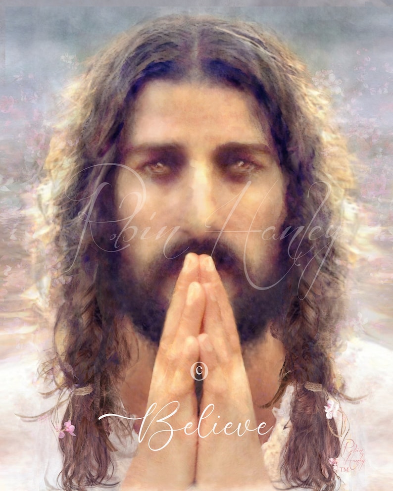 Prince of Peace, YESHUA, Jesus, Face of Jesus, Fine Art, NEMASTE ...