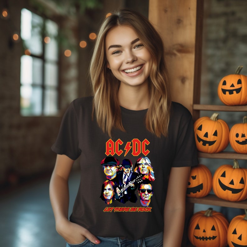 ACDC Rock Bands Designs Png |classic Rock Band Design | Rock Digital ...